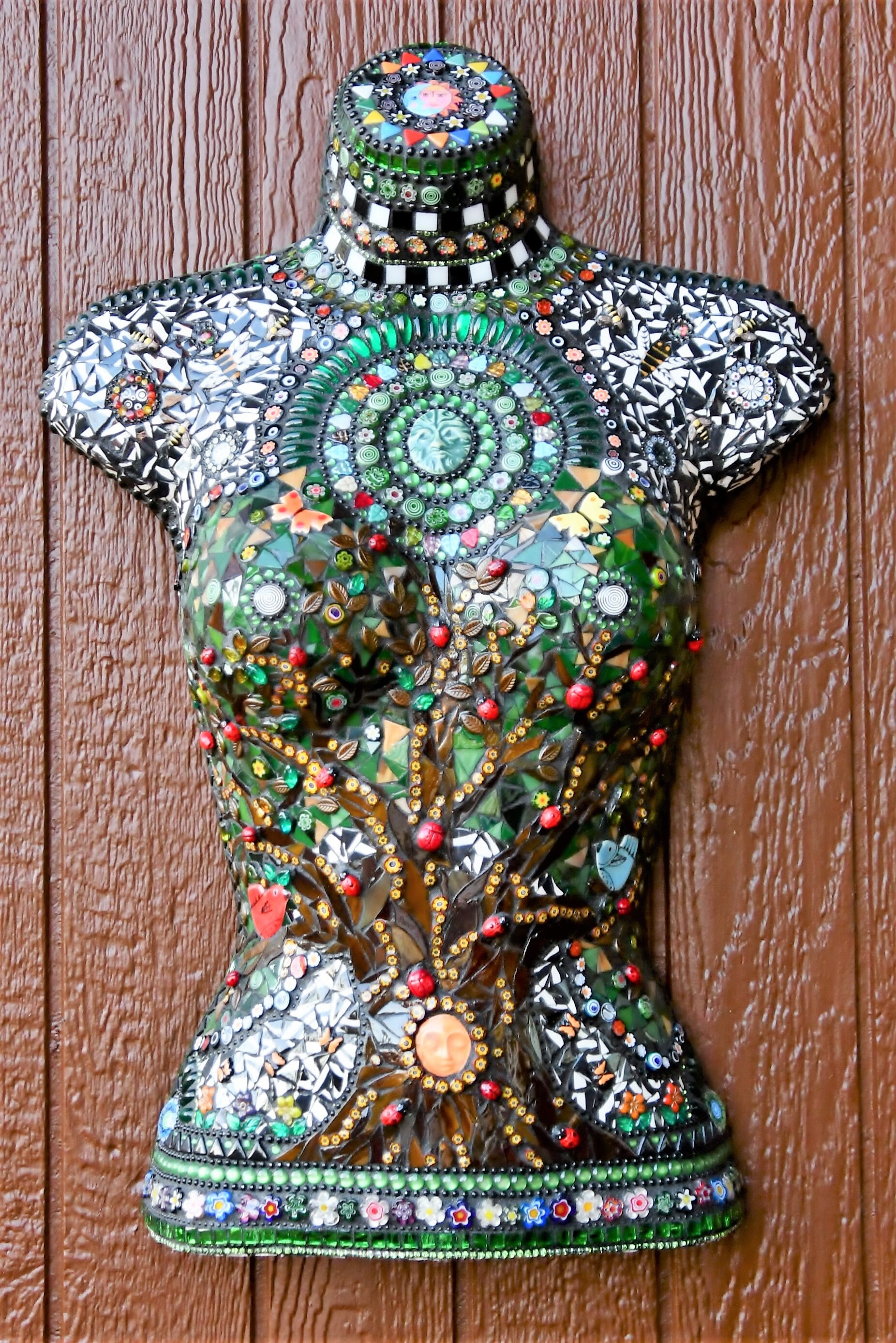 Tree of Life Mosaic Female Mannequin Torso - Etsy