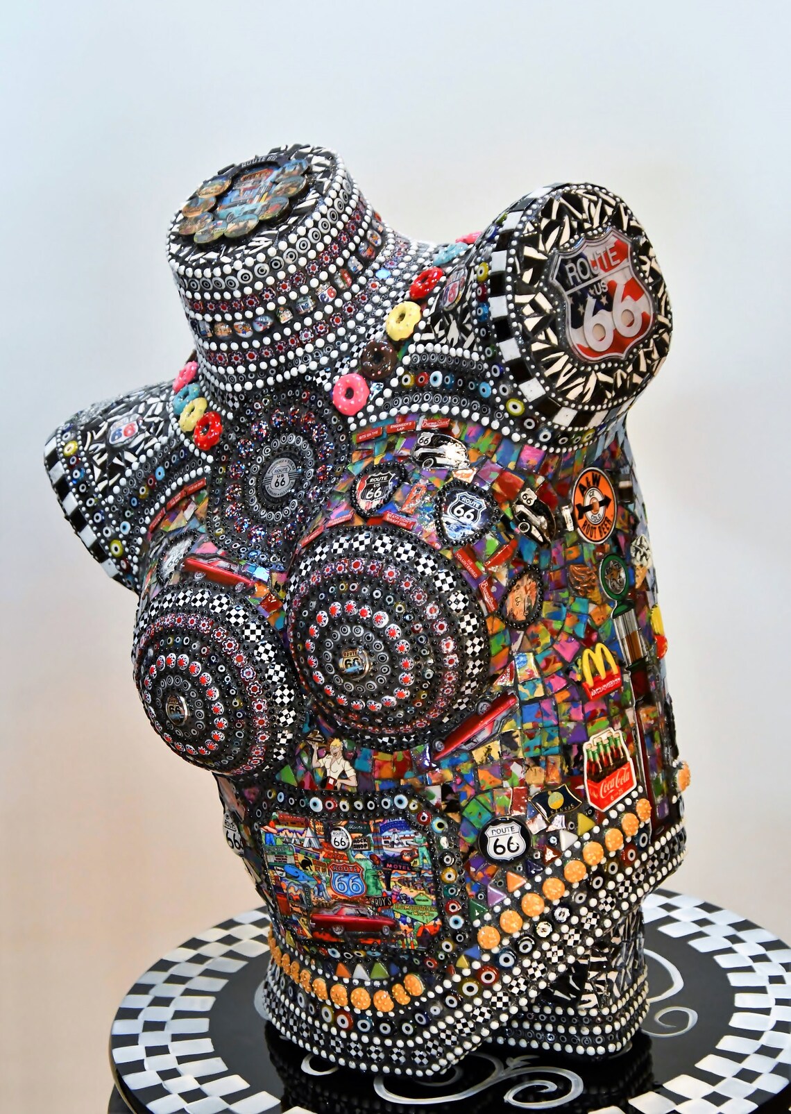 The Mother Road/route 66 Female Mannequin Torso - Etsy