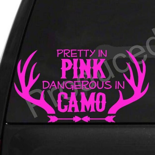 Pink Camo Decals - Etsy