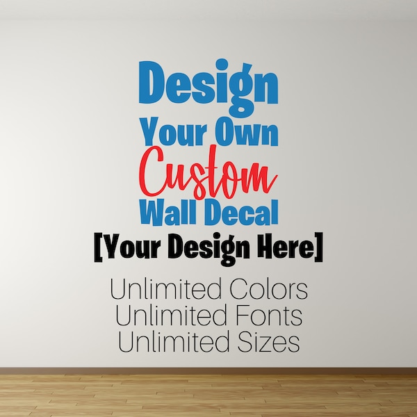 Removable Wall Decal - Etsy