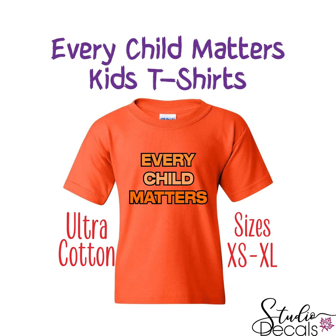 Every Child Matters Kids T-shirts - Orange Shirt Day - Orange T-shirts ...