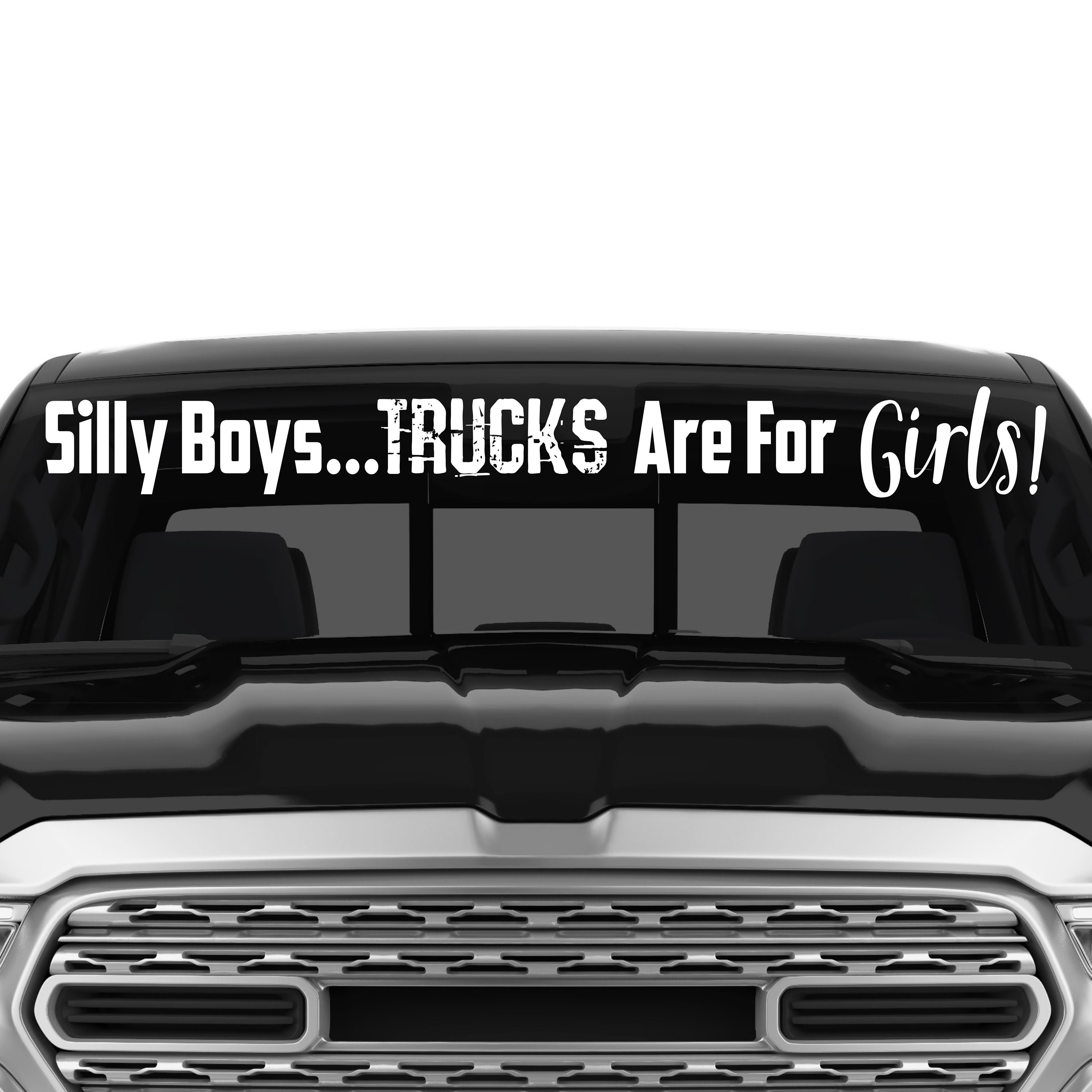 Truck Window Stickers For Girls