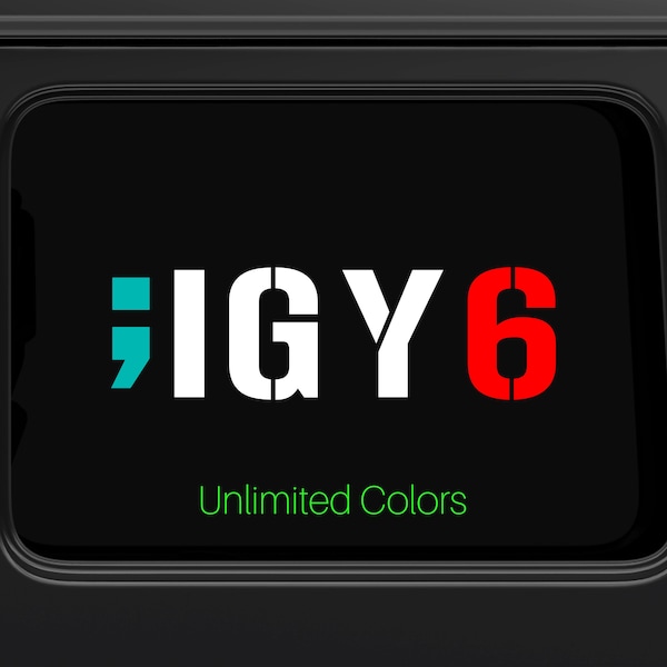 Igy6 Decal - Etsy