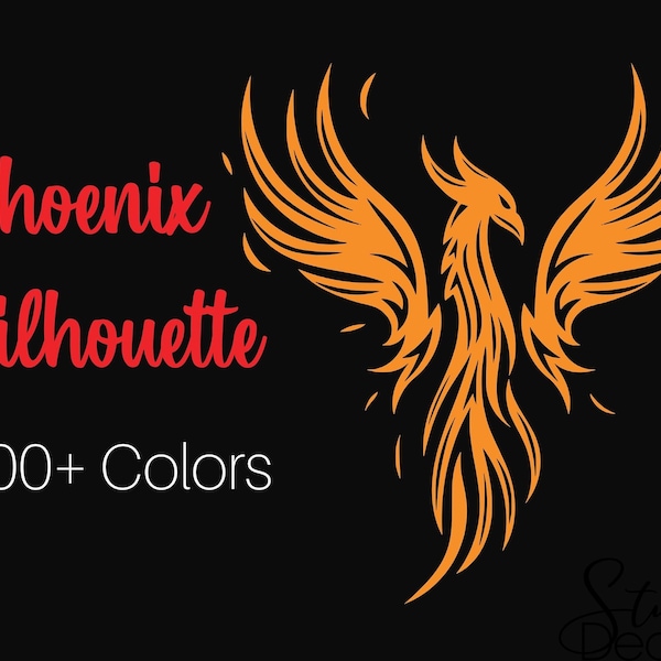 Phoenix Rising Car Decal - Etsy