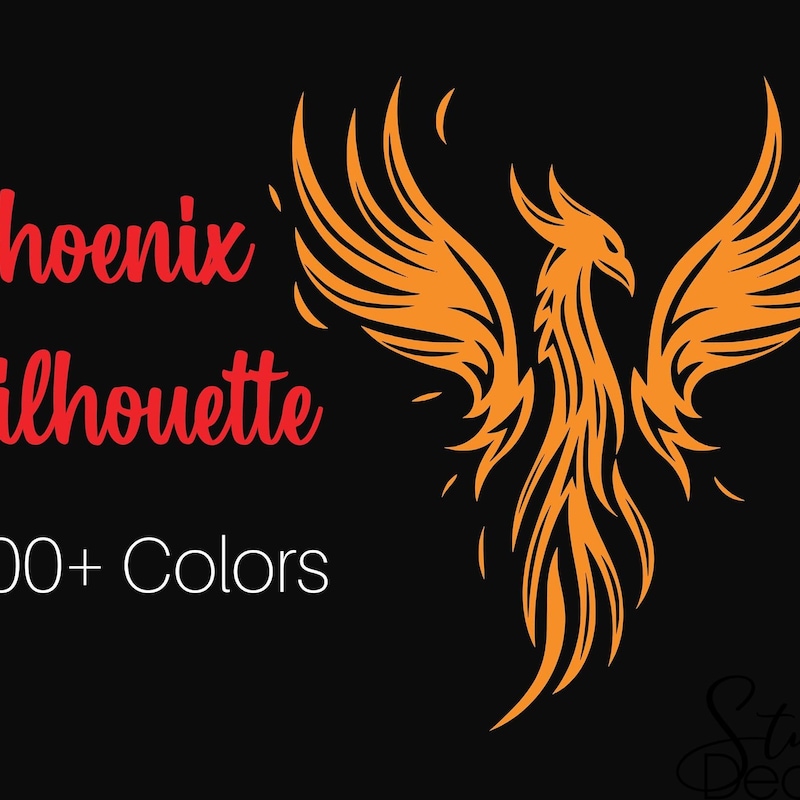 Phoenix Rising Car Decal - Etsy