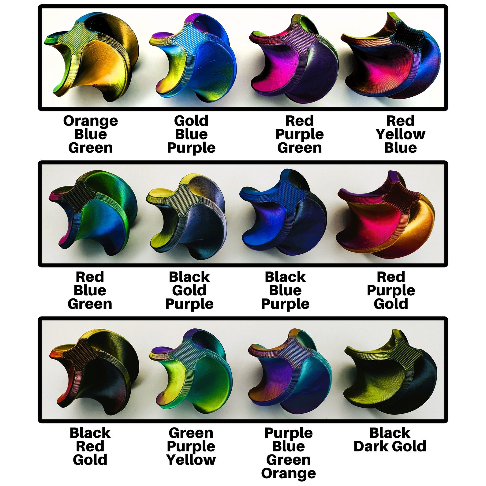 Custom Printed Pen Cup Desk Top Organizer 3D Printed Pen Cup 3D Printed ...