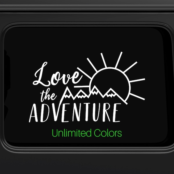 Adventure Decal - Etsy