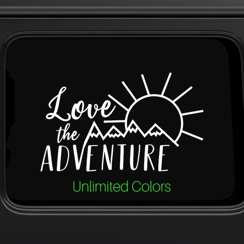 Adventure Decal - Etsy
