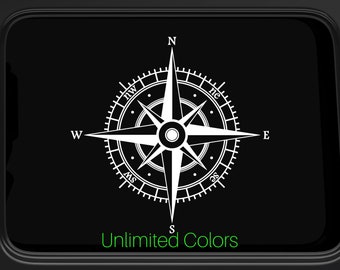 Jeep Compass Window Decals - Etsy
