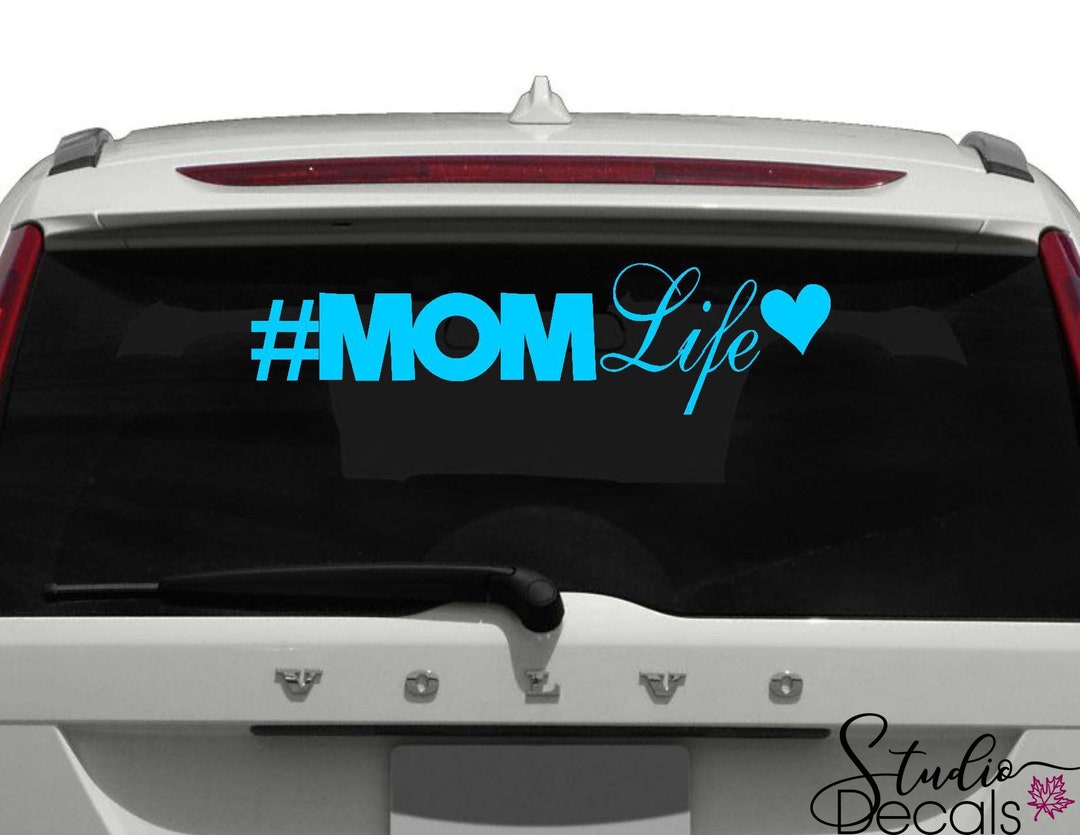 Mom Life Car Decal Mom Life Decal for Women Decal for Dad - Etsy