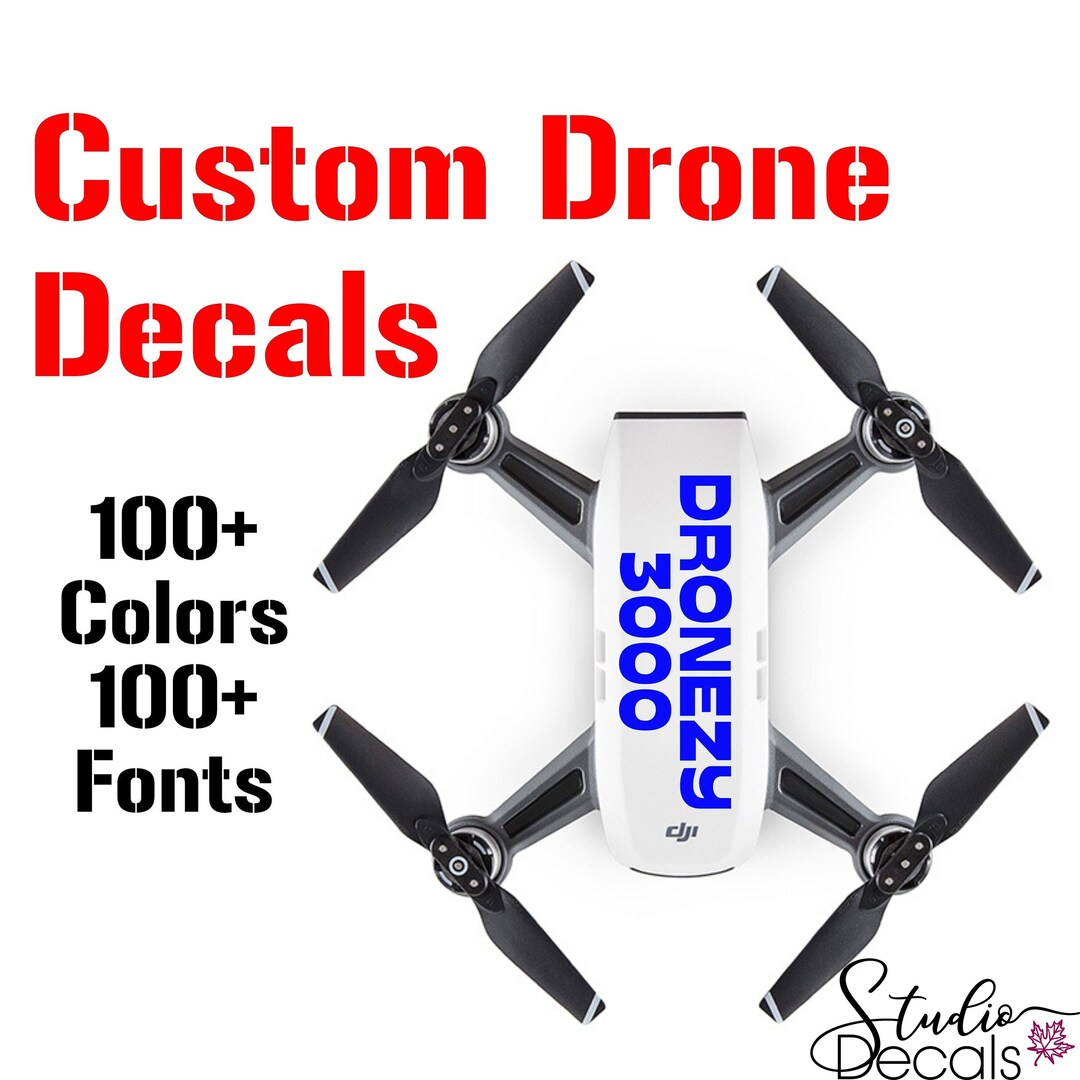 Custom Drone Decals Custom Drone Stickers Custom Drone Skins DJI Decals ...