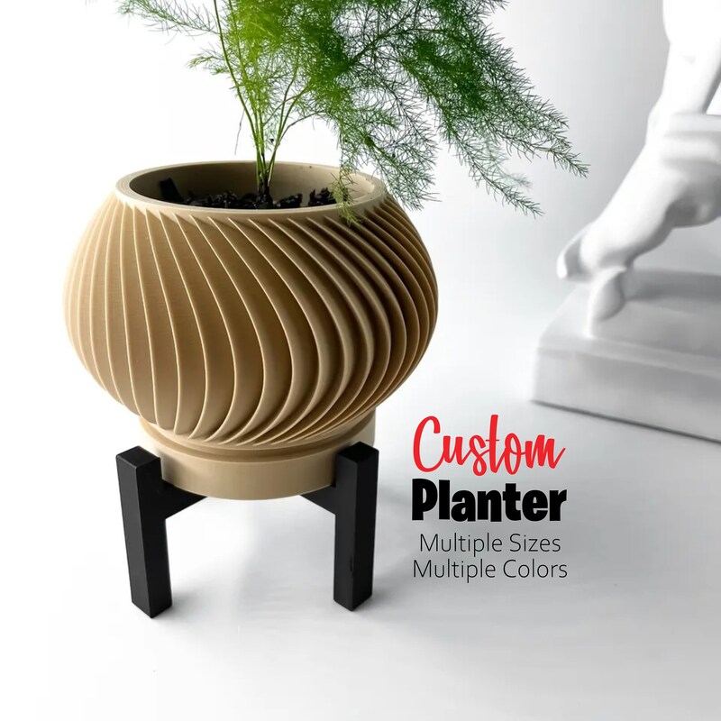 3d Printed Planter - Etsy
