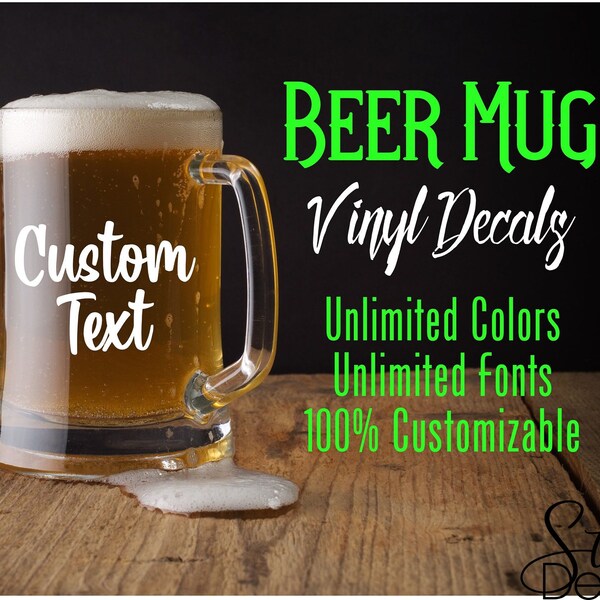 Beer Mug Label - Etsy