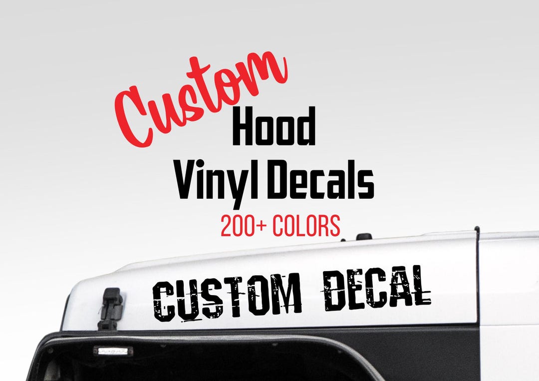 Custom Hood Decals for SUV Decals SUV Hood Decal Body Decals Car Truck ...