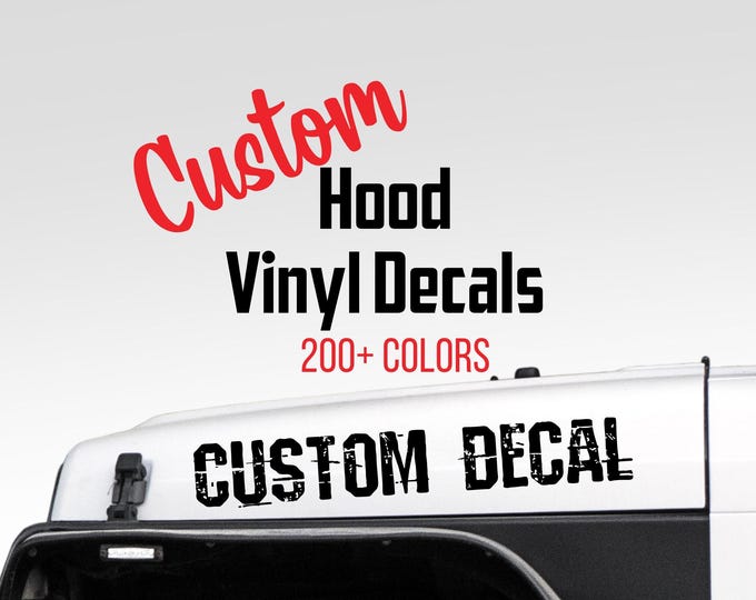 Custom Windshield Decals Word and Number Car Truck Window Custom ...