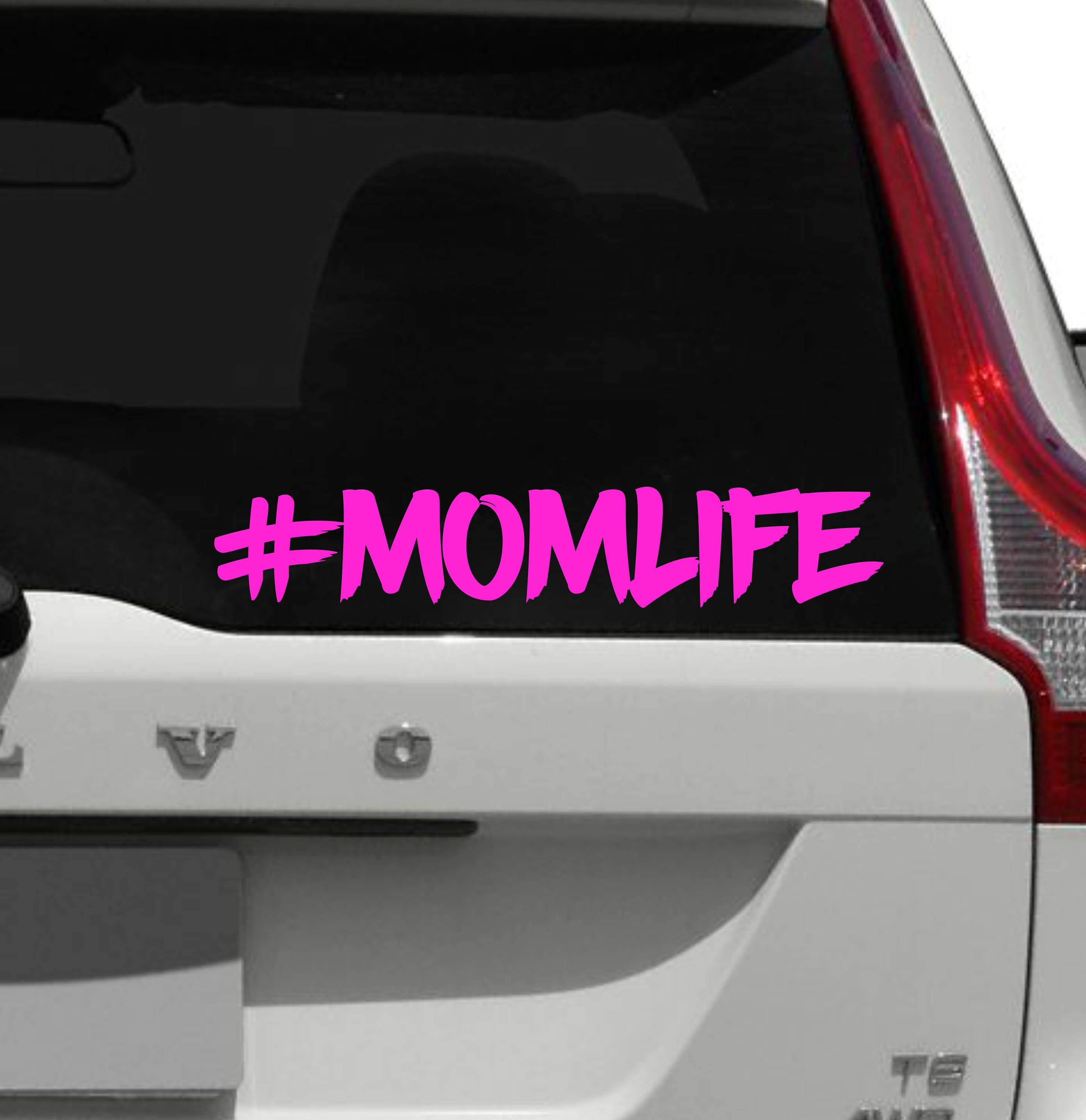 Mom Life Car Decal Mom Life Decal For Women Decal For Dad Etsy