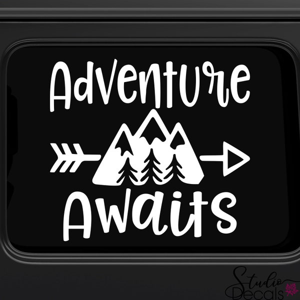 Adventure Car Decal - Etsy