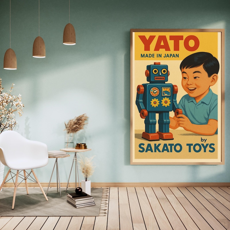 Vintage Robot Toys - Etsy