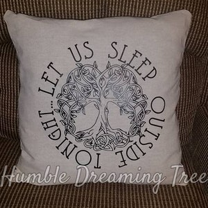 Let Us Sleep Outside Tonight one Sweet World | Etsy