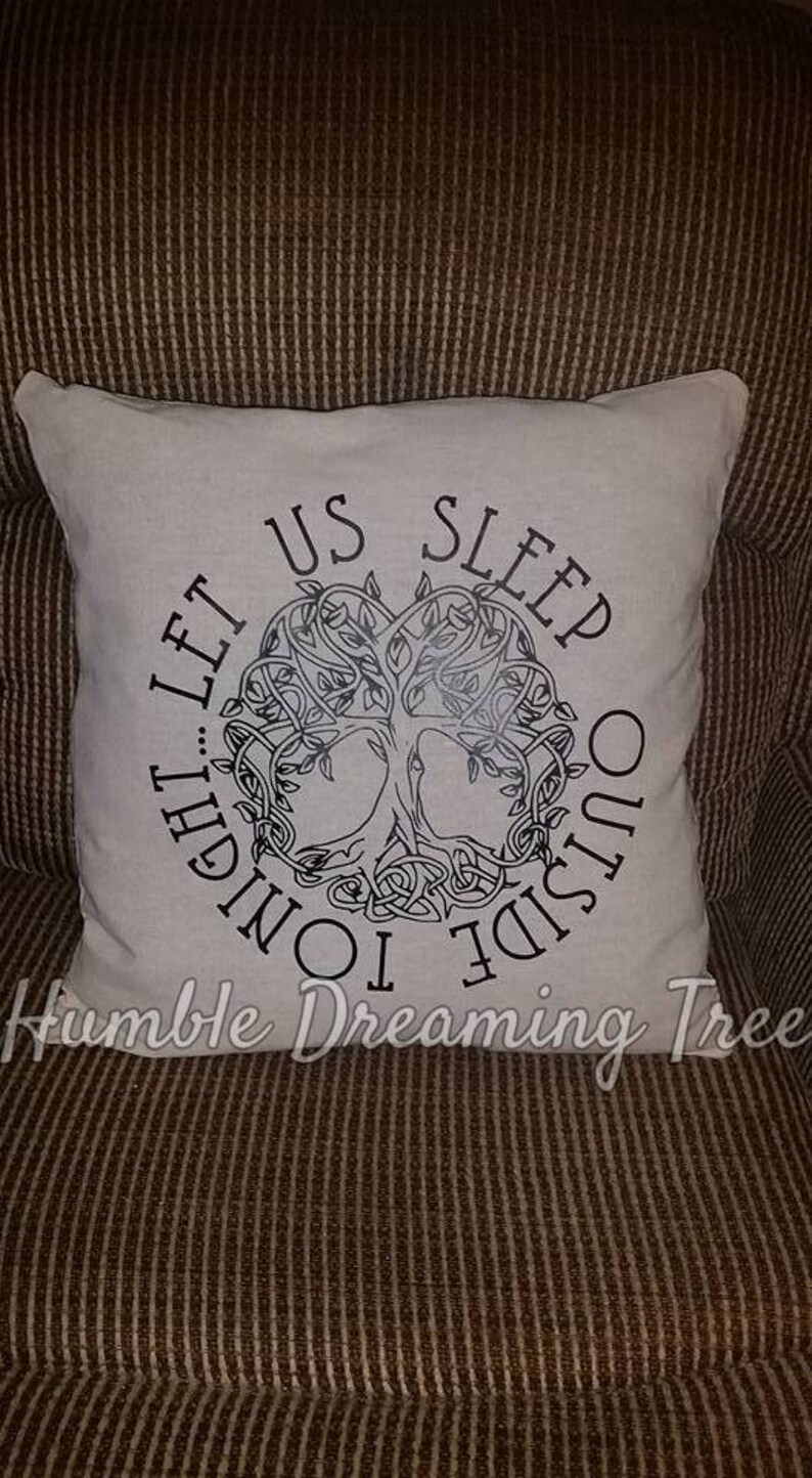 Let Us Sleep Outside Tonight one Sweet World - Etsy