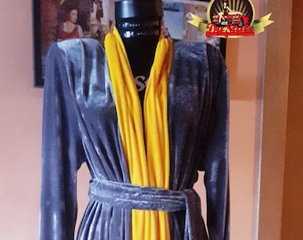 Robe With Shoulder Pads - Etsy