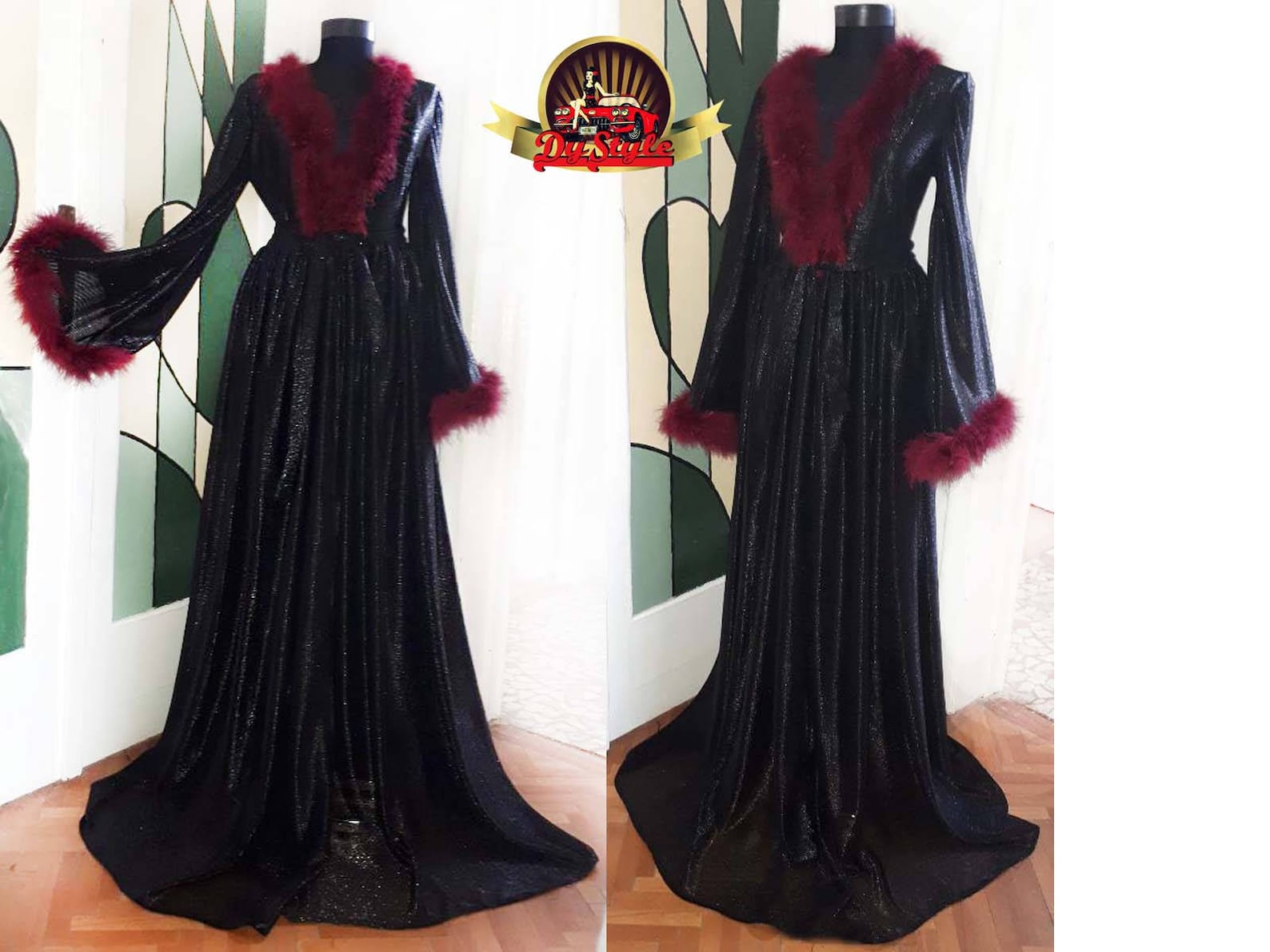 New Limited Edition Shiny Amazing Copper Tulle Dress Robe | Etsy