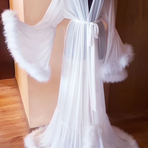 See Through Robe - Etsy