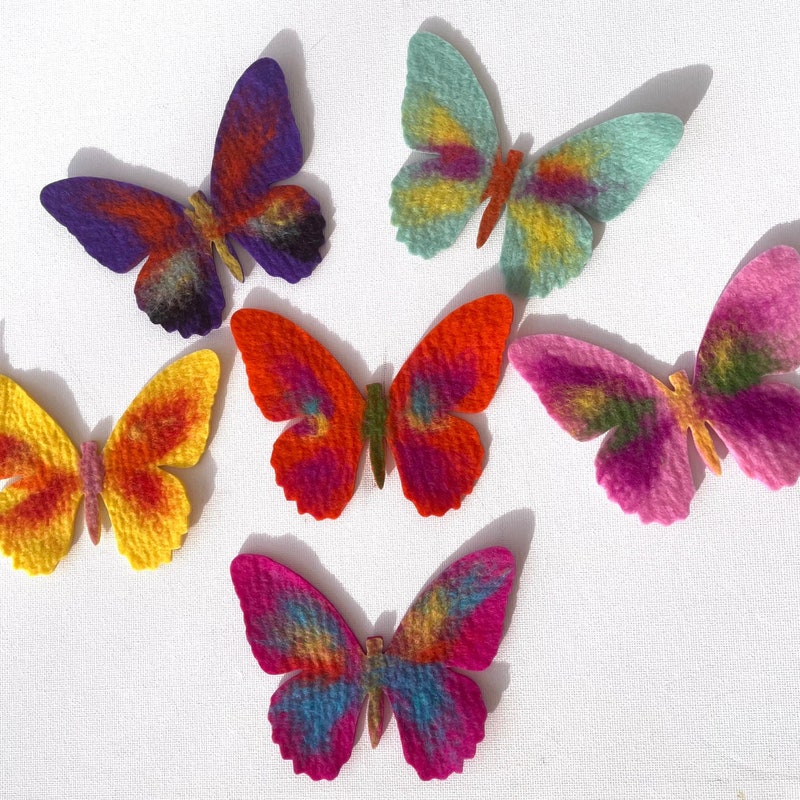 Felt Butterfly - Etsy