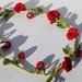 Glamorous Tender Little Red Poppy Garland. A Decoration for the ...