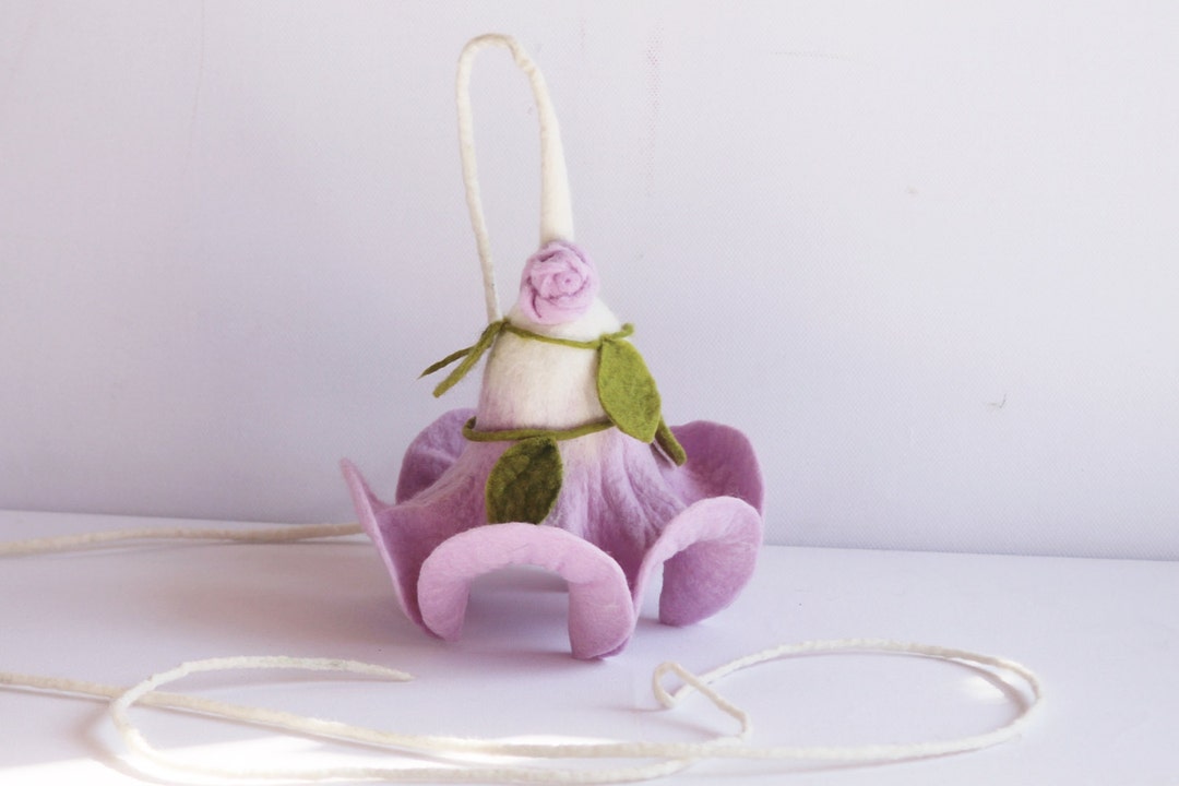 Felt Flower Window Decoration Large Window Decoration Felt Eco Felt ...