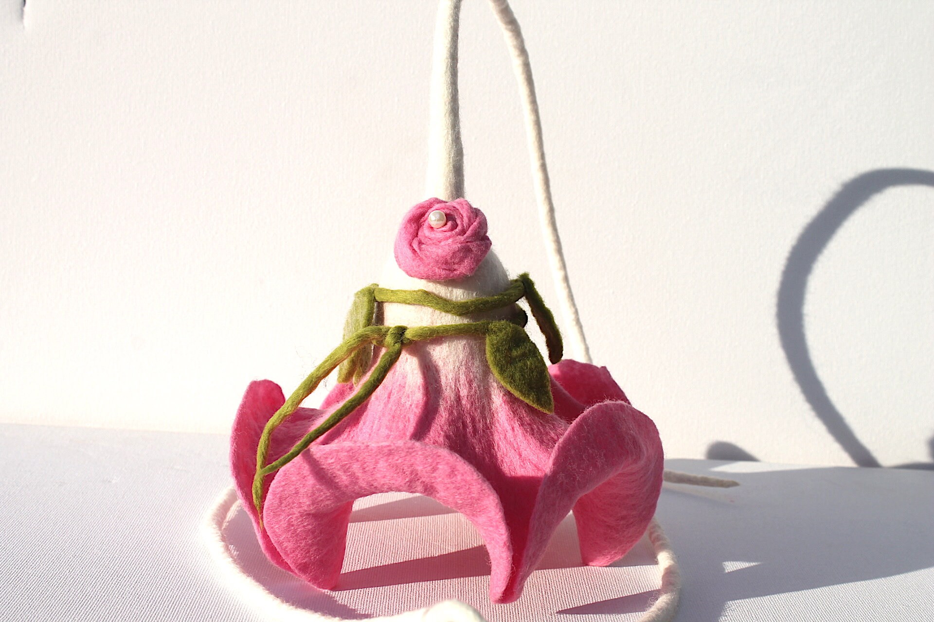 Filz Blume als Deko für das Fenster oder als Geschenk - Etsy.de