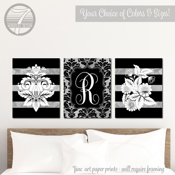 Damask Art Print - Etsy