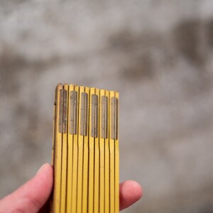 Vintage Craftsman Folding 6 Foot Ruler | Classroom Decor | Wood and ...