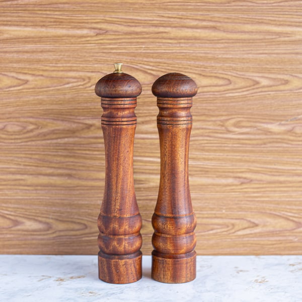 Wooden Pepper Mill - Etsy