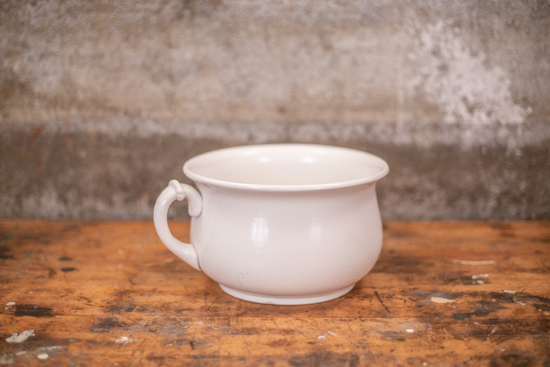 Antique Taylor Smith Taylor Ironstone Chamber Pot: Succulent Planter - Etsy