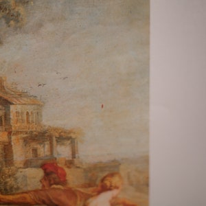 Vintage Lithograph | Peter Paul Rubens Dance of the Country People ...