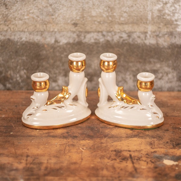 Ceramic Candlesticks - Etsy