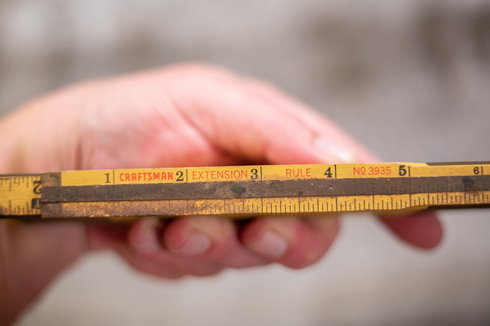 Vintage Craftsman Folding 6 Foot Ruler Classroom Decor - Etsy