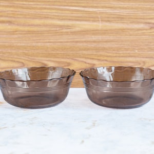 Vintage Brown Pyrex 465 475 Ml Glass Bowls Set of 2 Pyrex 16 - Etsy