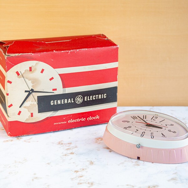 Plug in Wall Clock - Etsy