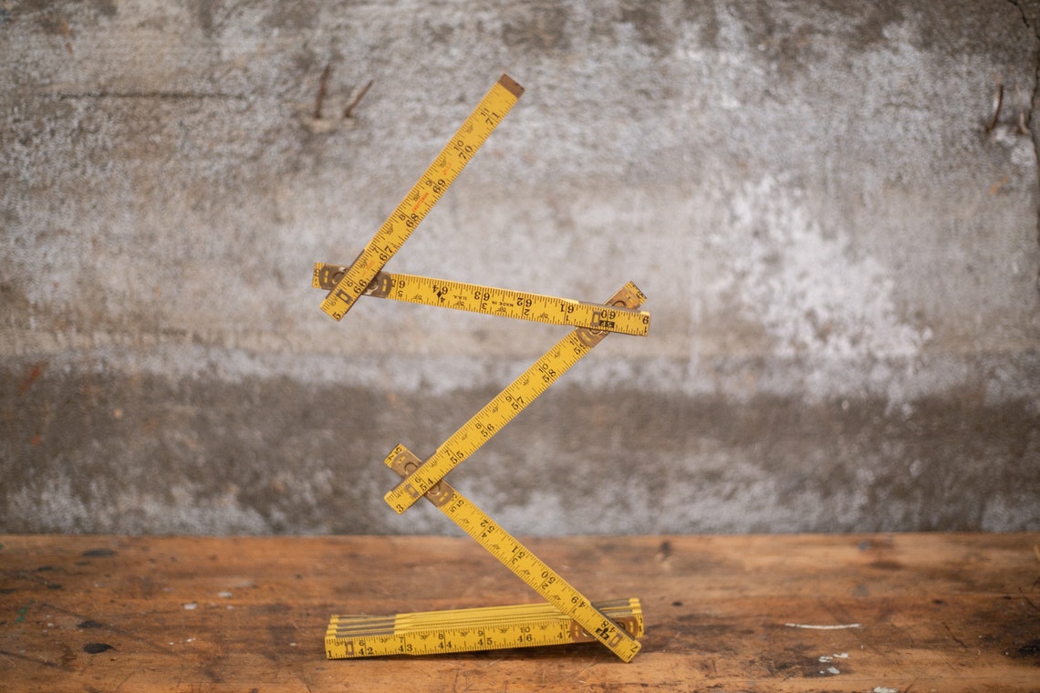 Vintage Craftsman Folding 6 Foot Ruler Classroom Decor - Etsy