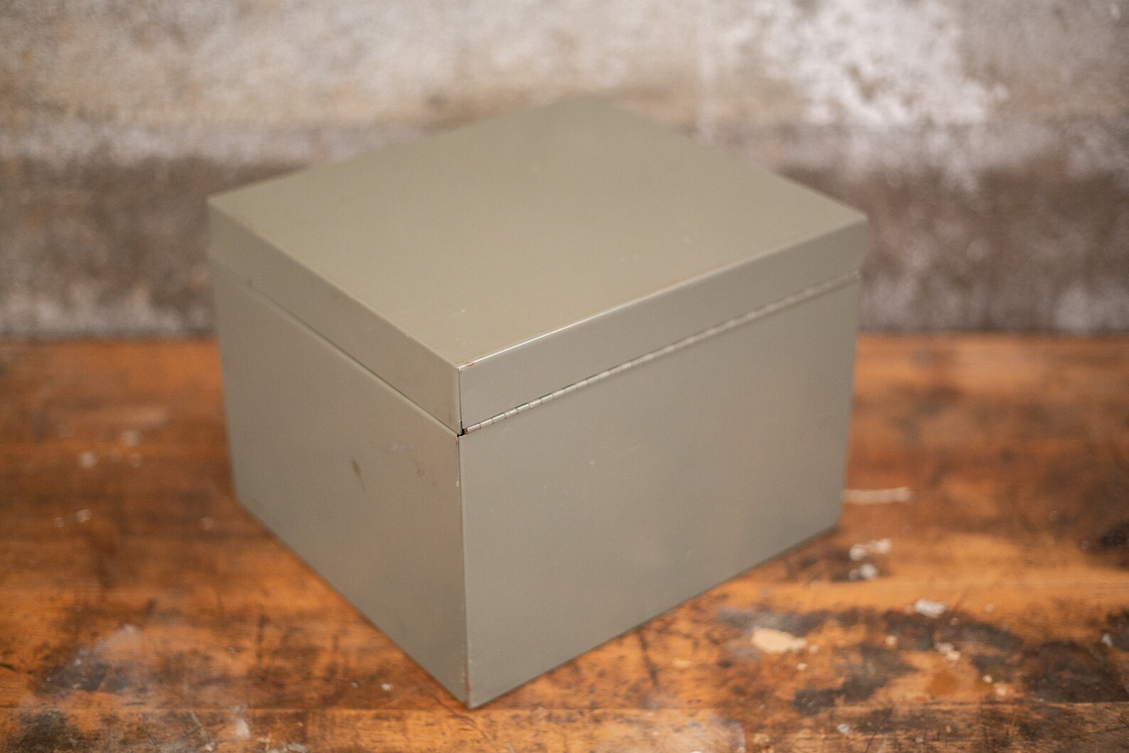 Vintage File Box Photo Media Storage Desktop Storage | Etsy