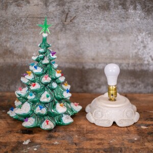 Vintage Ceramic Pottery Christmas Tree With Music Box | Ceramic ...