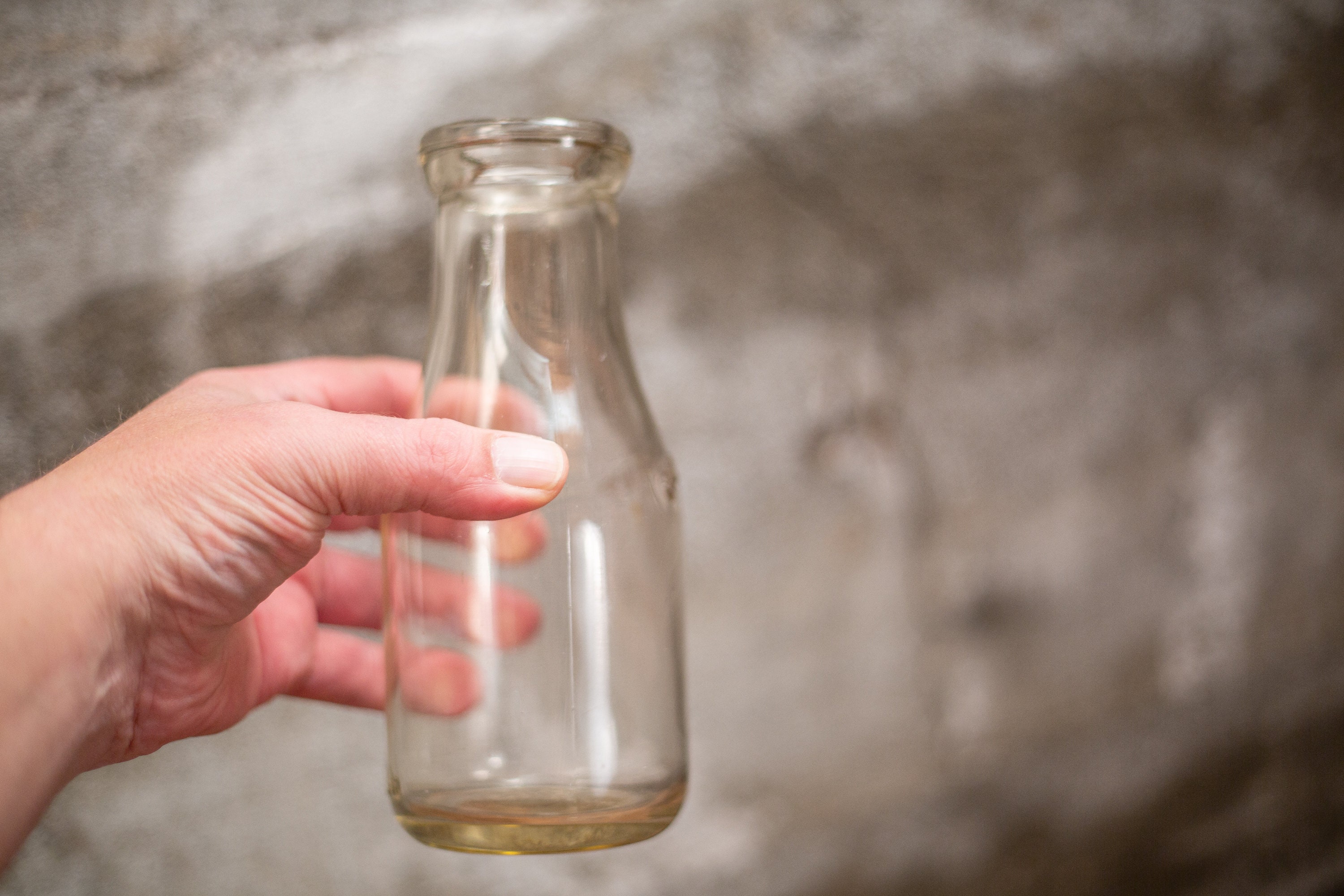 Vintage One Pint Milk Bottle Farmhouse Milk Bottle Vintage | Etsy