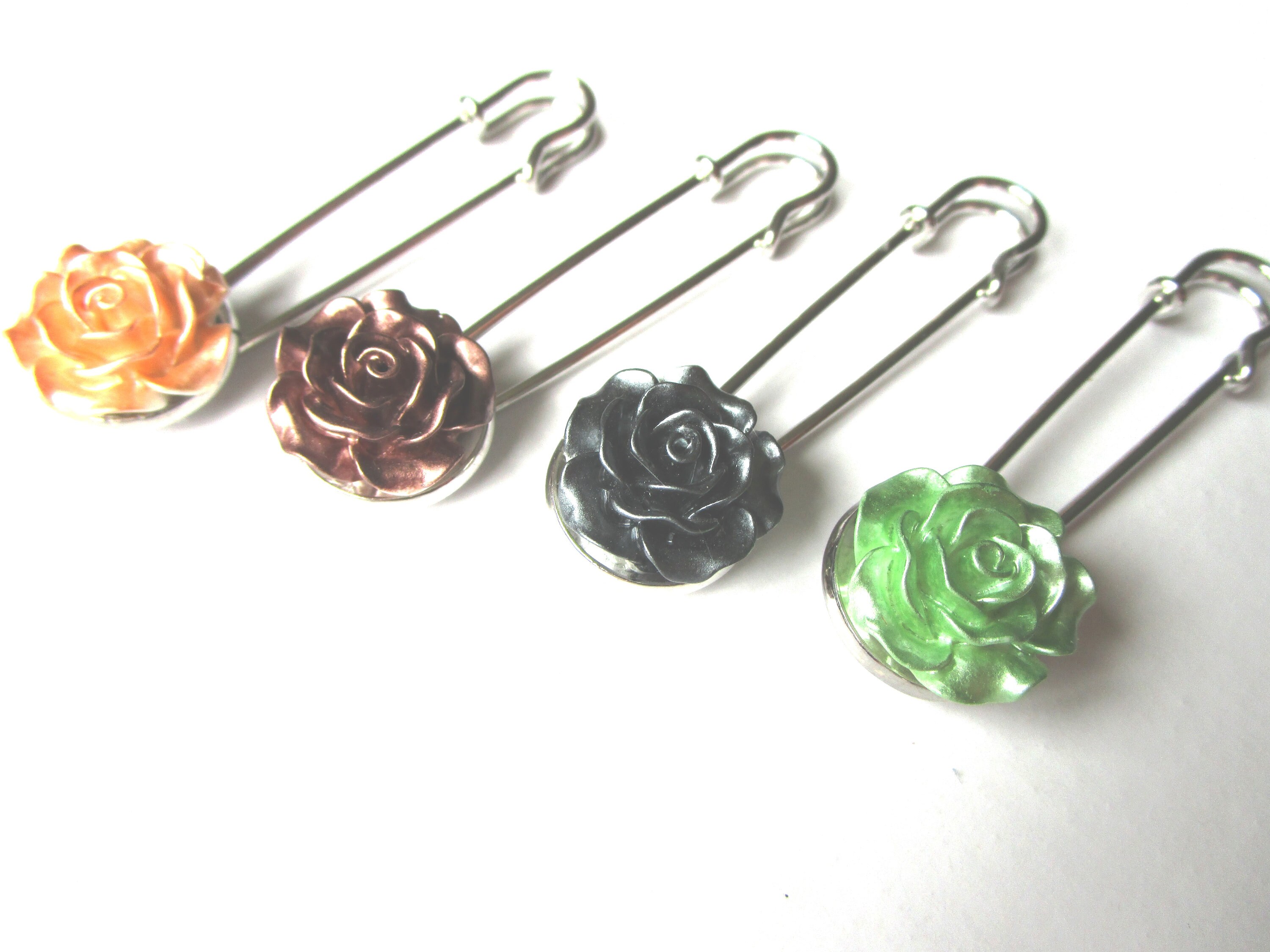 Rose Flower Fashion Pins Wedding Pins Brooches Rose - Etsy Canada