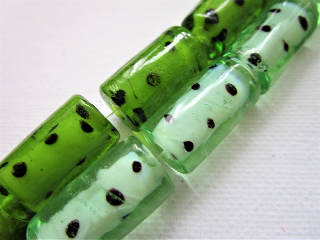 10 Dot Helix Bead Tube Helix Bead 10mm Jewelry Bead Supply - Etsy