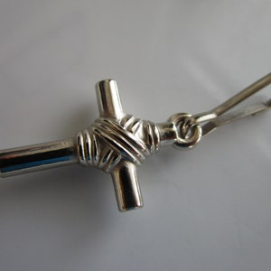 Silver Tone Carved Cross Charm for Zipper Pull on Jackets and Purses ...