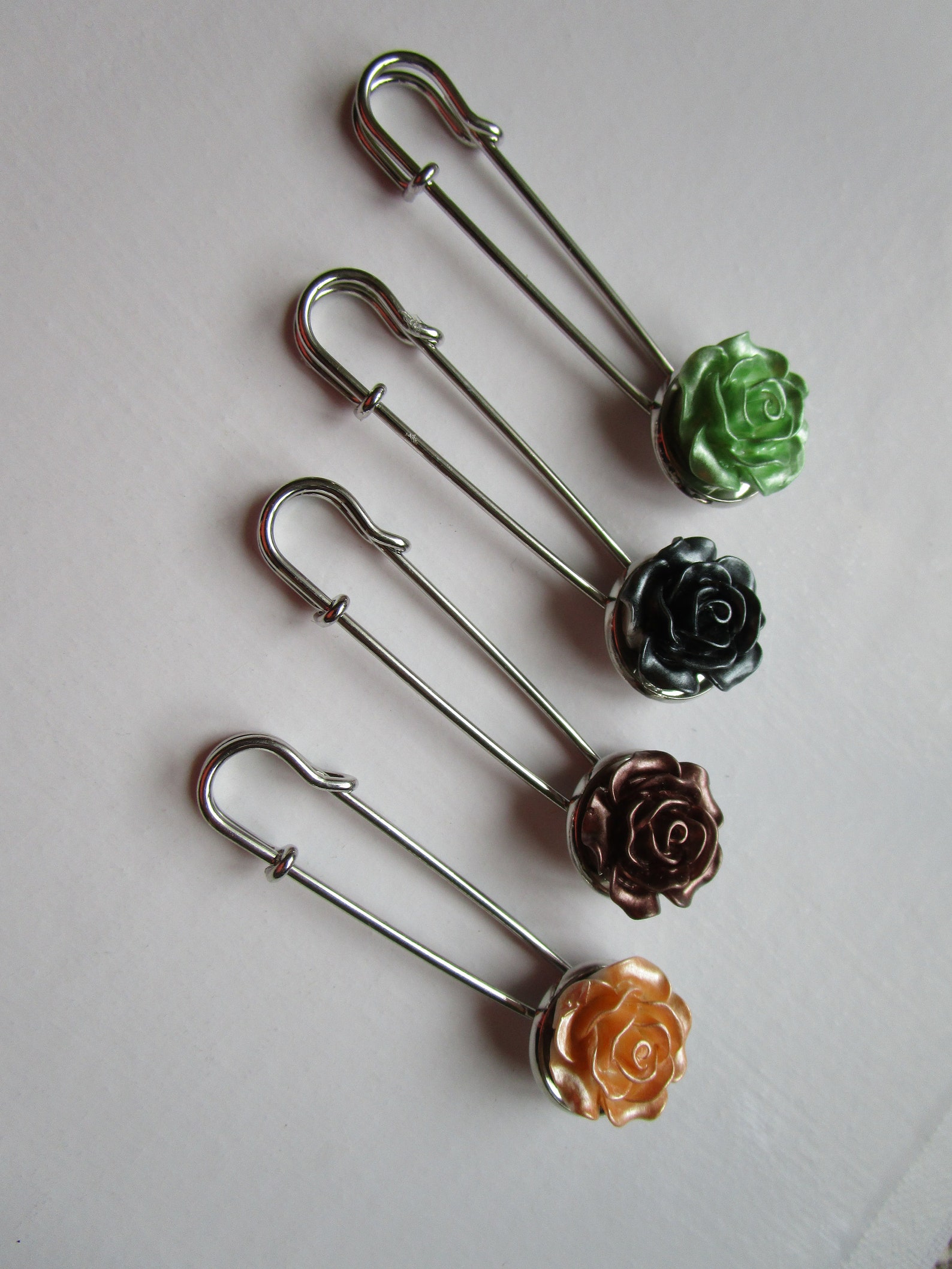 Rose Flower Fashion Pins Wedding Pins Brooches Rose - Etsy Canada
