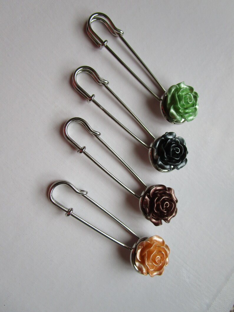 Rose Flower Fashion Pins Wedding Pins Brooches Rose - Etsy Canada