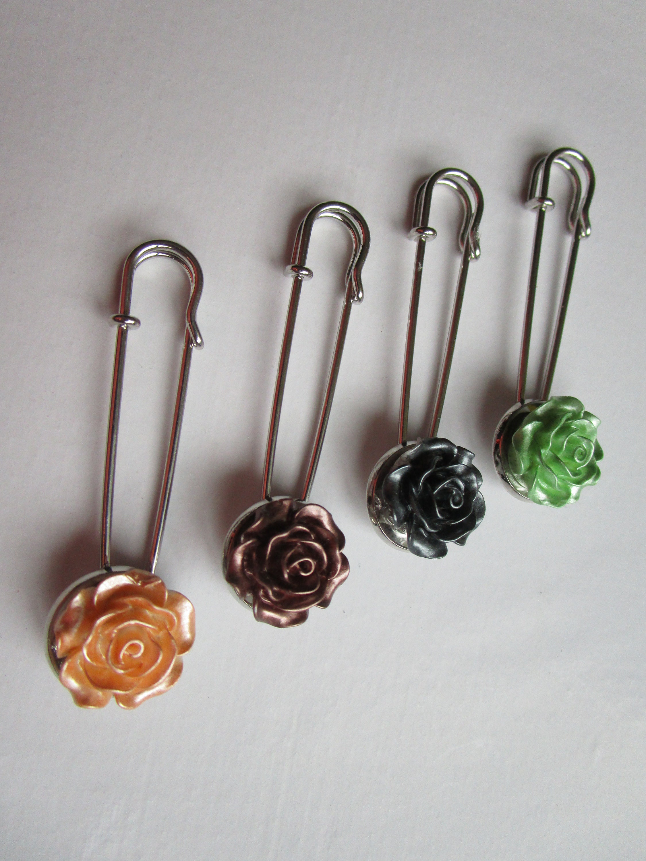 Rose Flower Fashion Pins Wedding Pins Bridal Pins Rose | Etsy Canada